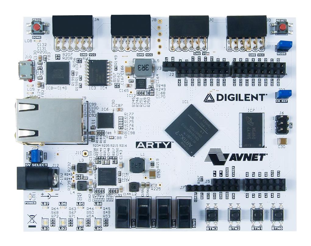 410-319 - Digilent - Development Board, Artix-35T FPGA, 256MB RAM ... 410-319 - Digilent - Development Board, Artix-35T FPGA, 256MB RAM ...